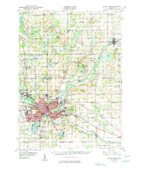 1950 Map of Battle Creek, MI — High-Res | Pastmaps